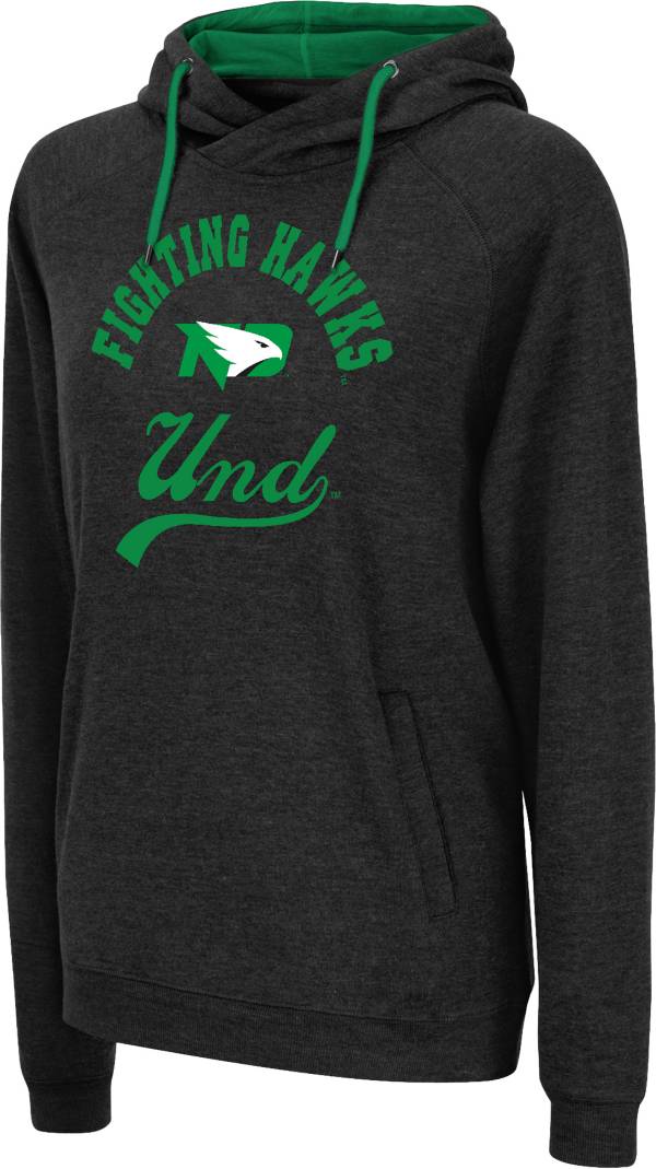 Colosseum Women's North Dakota Fighting Hawks Black Hoodie | Dick's ...