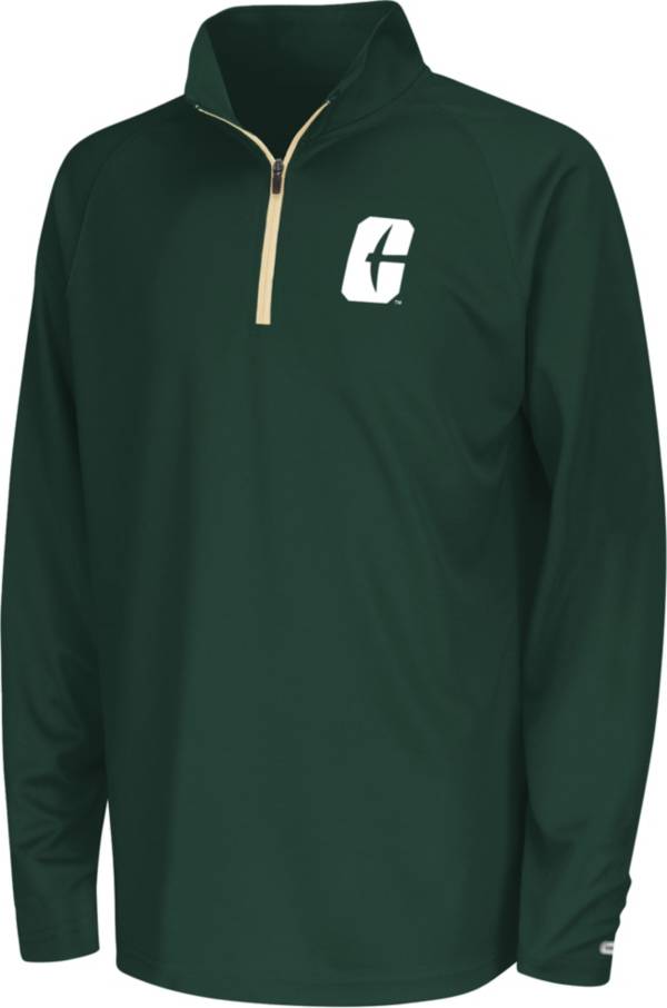 Colosseum Youth Charlotte 49ers Green Draft 1/4 Zip Jacket | Dick's ...