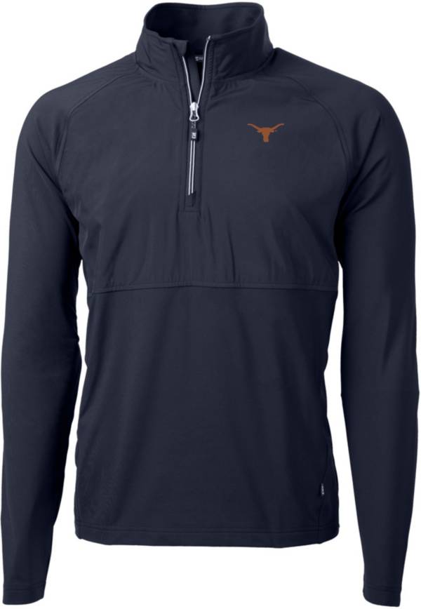 Cutter & Buck Men's Texas Longhorns Navy Blue Adapt Eco Knit Stretch ...