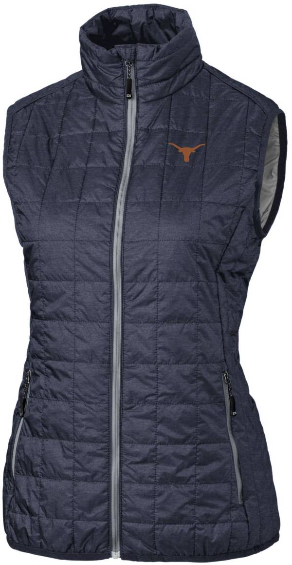 Cutter & Buck Women's Texas Longhorns Anthracite Rainier PrimaLoft Eco ...