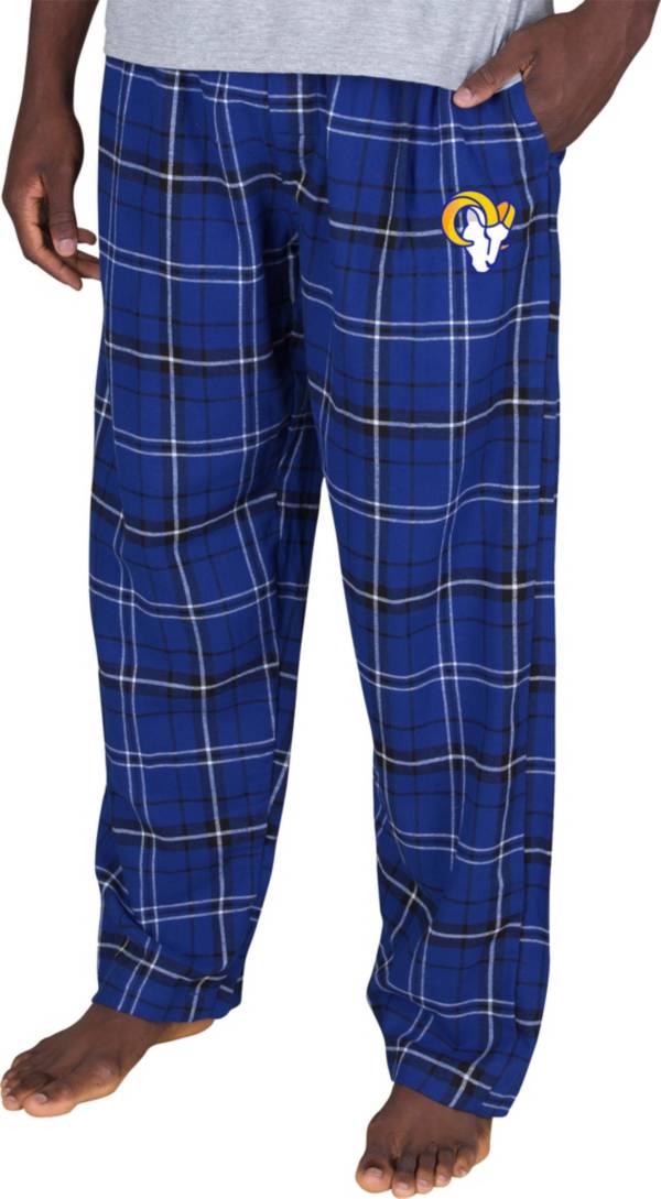 Concepts Sport Men's Los Angeles Rams Ultimate Royal Flannel Pants ...