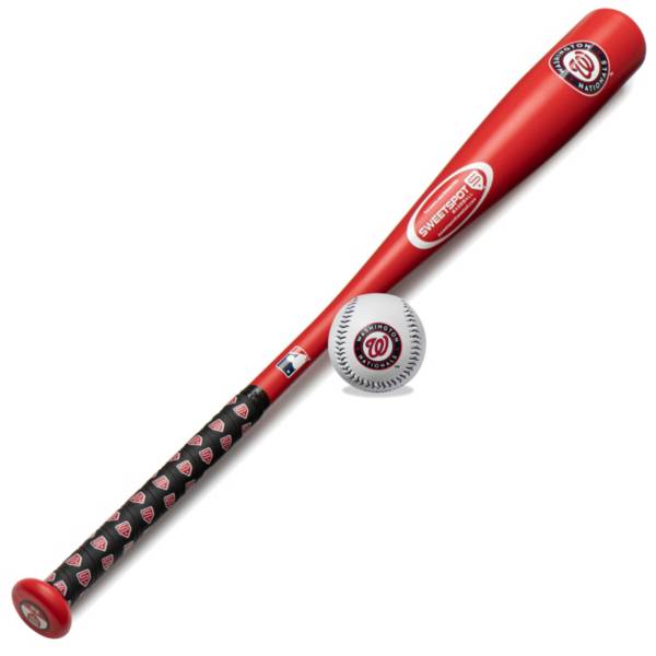 SweetSpot Baseball Washington Nationals 32” Senior Bat and Spaseball ...