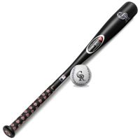 SweetSpot Baseball Colorado Rockies 32” Senior Bat and Spaseball Combo ...