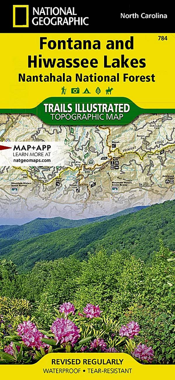 National Geographic Fontana, Hiwassee Lakes Map | Publiclands