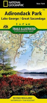 National Geographic Lake George Map | Publiclands