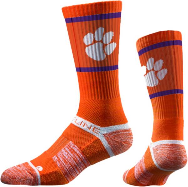 Strideline Clemson Tigers Logo Crew Socks | Dick's Sporting Goods