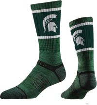 Strideline Michigan State Spartans Logo Crew Socks | Dick's Sporting Goods
