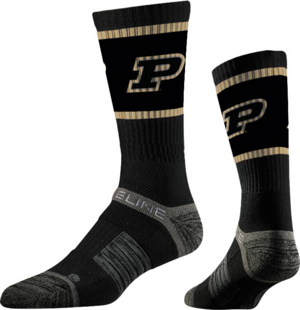 Strideline Purdue Boilermakers Logo Crew Socks | Dick's Sporting Goods