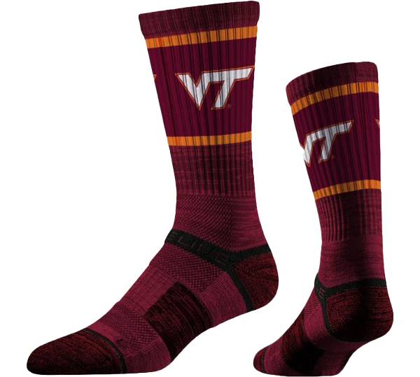 Strideline Virginia Tech Hokies Logo Crew Socks | Dick's Sporting Goods