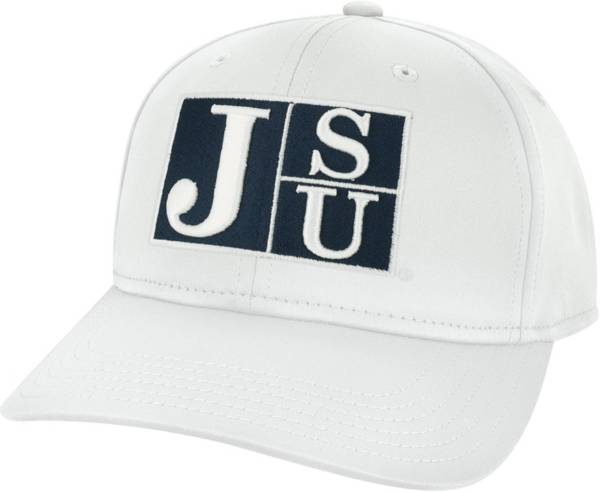 League-Legacy Men's Jackson State Tigers White Cool Fit Stretch Hat ...