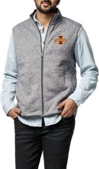 League-Legacy Men's Iowa State Cyclones Grey Saranac Vest | Dick's ...