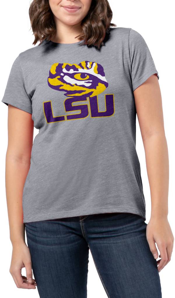 League-Legacy Women's LSU Tigers Grey Intramural Classic T-Shirt | Dick ...