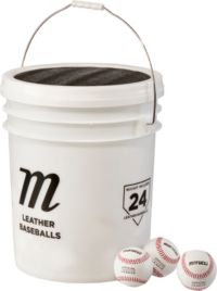Marucci Official Genuine Leather Baseball Bucket - 24 Pack | Dick's ...