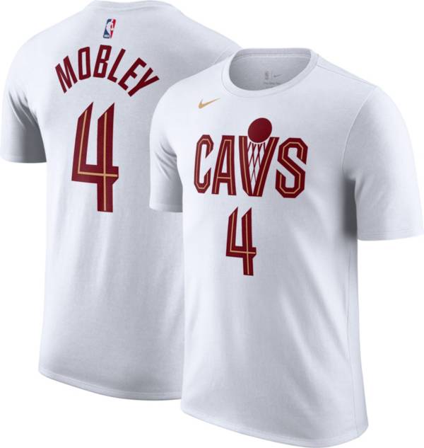 Nike Men's Cleveland Cavaliers Evan Mobley #4 White T-Shirt | Dick's ...