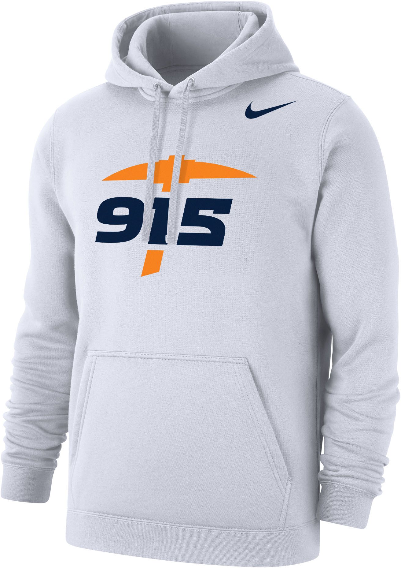 Nike Men's Utep Miners White 915 Area Code Pullover Hoodie - Big Apple ...