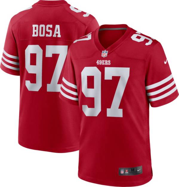 Nike Men's San Francisco 49ers Nick Bosa #97 Red Game Jersey | Dick's ...
