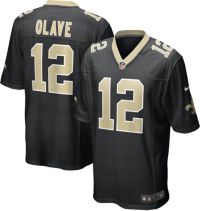 Nike Men's New Orleans Saints Chris Olave #12 Black Game Jersey | Dick ...