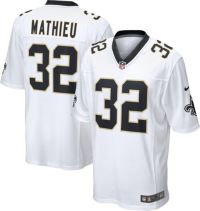 Nike Men's New Orleans Saints Tyrann Mathieu #32 White Game Jersey | Dick's Sporting Goods