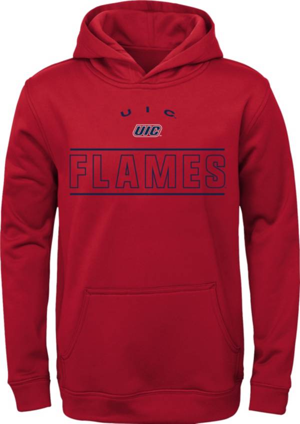 Gen2 Youth UIC Flames Dark Red Hoodie | Dick's Sporting Goods