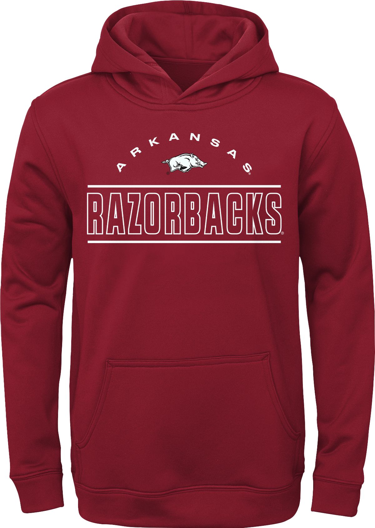 Gen2 Youth Arkansas Razorbacks Dark Red Hoodie International Shipping