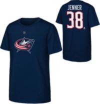 NHL Youth Columbus Blue Jackets Boone Jenner #38 Navy T-Shirt | Dick's ...