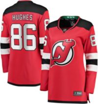 NHL Women's New Jersey Devils Jack Hughes #86 Home Replica Jersey ...