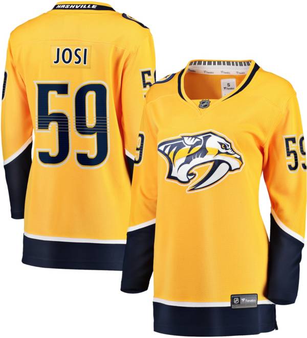 NHL Women's Nashville Predators Roman Josi #59 Breakaway Home Replica ...