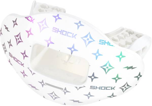 Shock Doctor Chrome Iridescent Max Airflow Lux Logo Lip Guard | Dick's ...