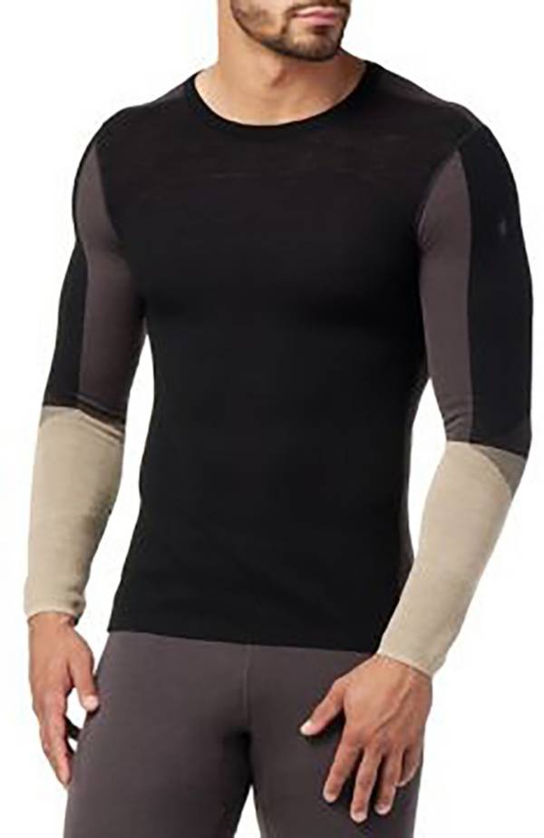 Smartwool Men's Intraknit Thermal Merino Base Layer Colorblock Crew ...