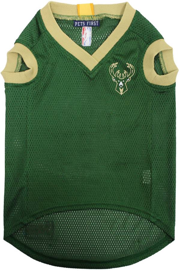 Pets First NBA Milwaukee Bucks Pet Jersey | Dick's Sporting Goods