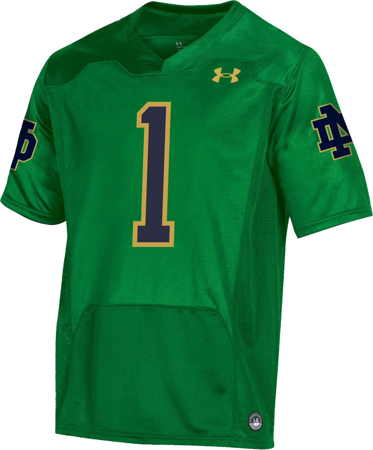 Notre Dame Under Armour Football Uniforms