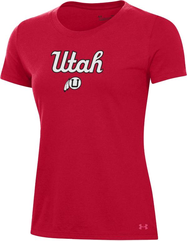 Under Armour Womens Utah Utes Red All Day T Shirt Dicks Sporting Goods