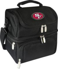 Picnic Time San Francisco 49ers Black Pranzo Personal Lunch Cooler ...