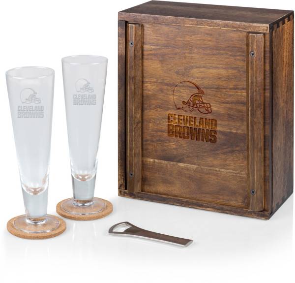 Picnic Time Cleveland Browns Pilsner Beer Glass Box Set | Dick's ...