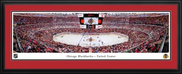 Blakeway Chicago Blackhawks Deluxe Panoramic Double Mat Photo Frame ...