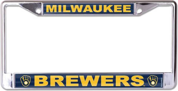 WinCraft Milwaukee Brewers License Plate Frame | Dick's Sporting Goods