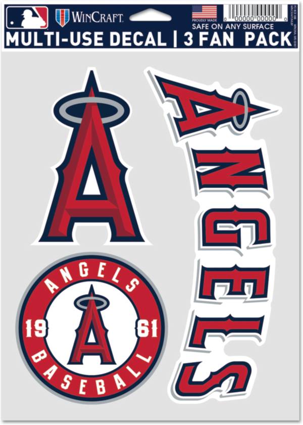 WinCraft Los Angeles Angels 3-Pack Decal | Dick's Sporting Goods