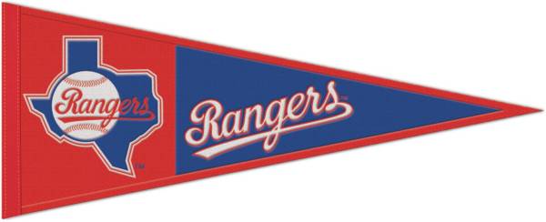 Wincraft Texas Rangers Red Wool Pennant | Dick's Sporting Goods