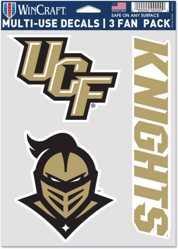 Wincraft Ucf Knights 3 Pack Fan Decal Dicks Sporting Goods