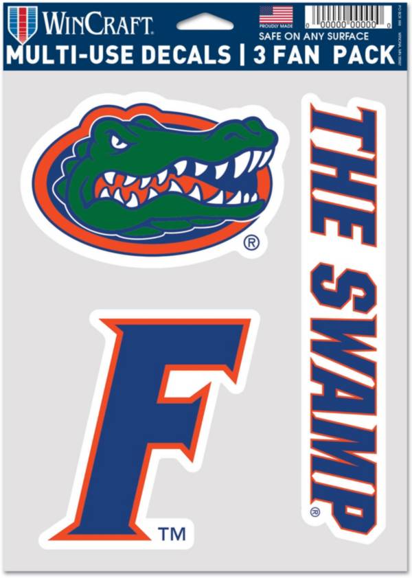 Wincraft Florida Gators 3 Pack Fan Decal Dicks Sporting Goods