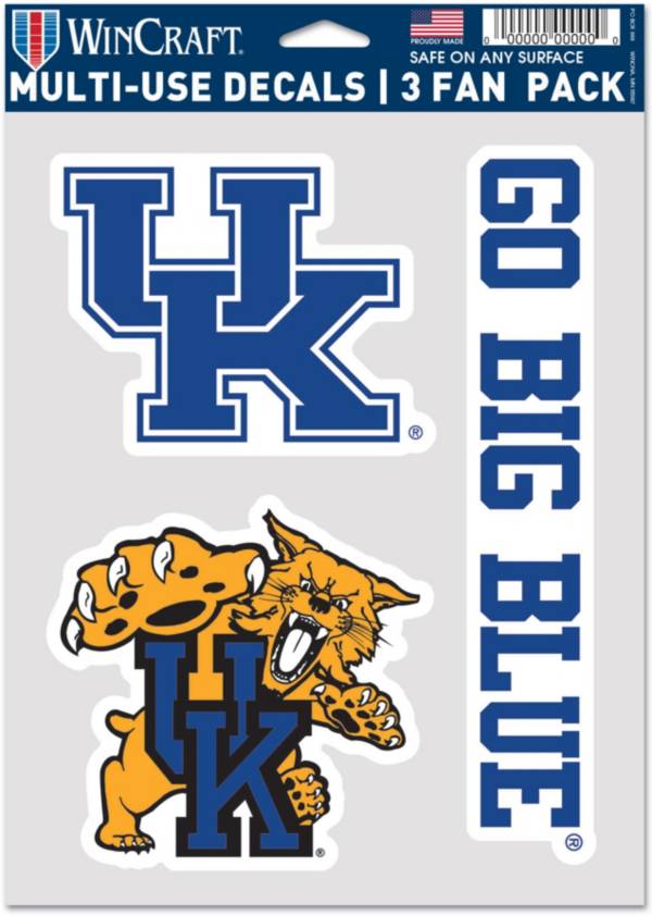 WinCraft Kentucky Wildcats 3 Pack Fan Decal | Dick's Sporting Goods