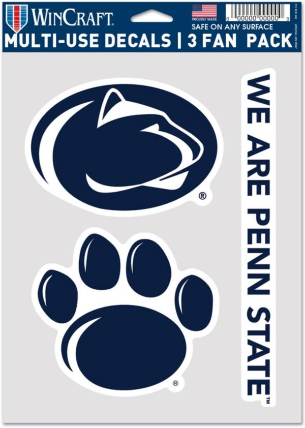WinCraft Penn State Nittany Lions 3 Pack Fan Decal | Dick's Sporting Goods