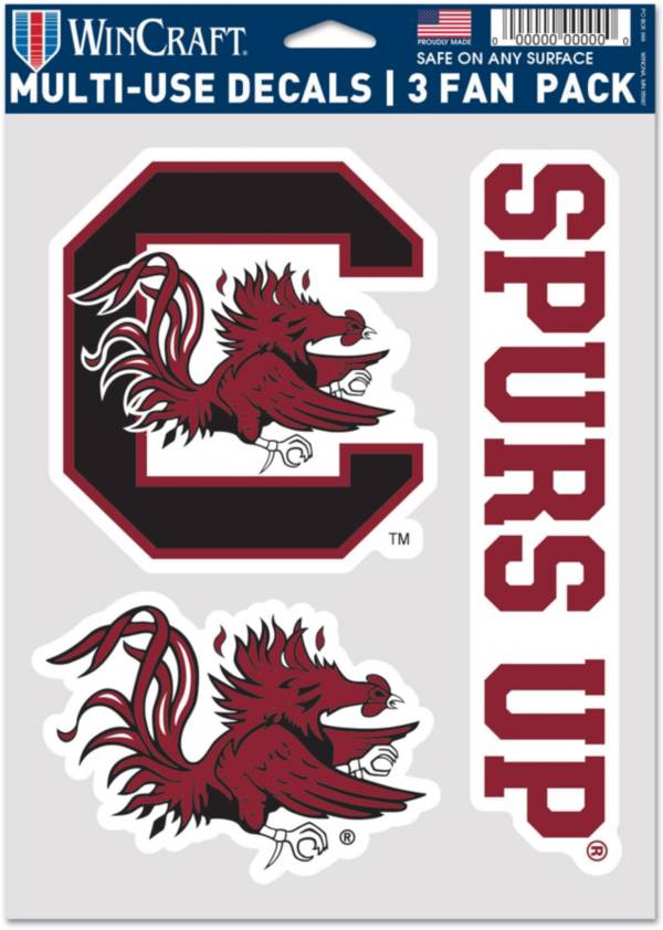 WinCraft South Carolina Gamecocks 3 Pack Fan Decal | Dick's Sporting Goods