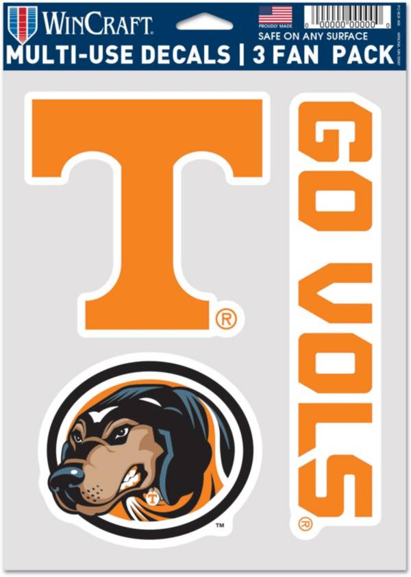 Wincraft Tennessee Volunteers 3 Pack Fan Decal Dicks Sporting Goods