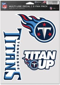 WinCraft Tennessee Titans 3-Pack Fan Decal | Dick's Sporting Goods