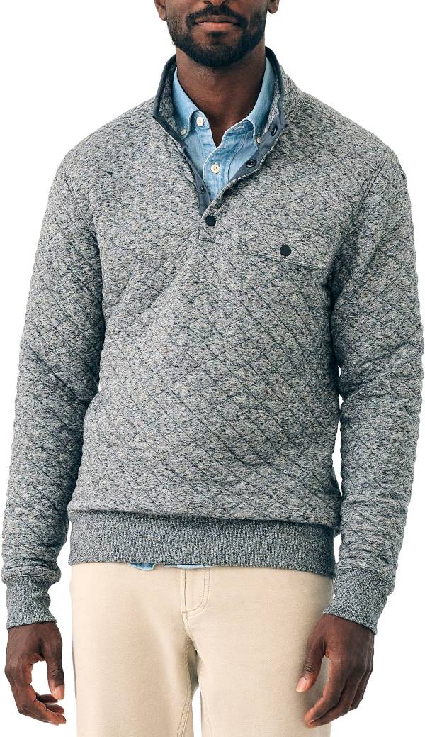 Faherty Men's Epic Quilted Fleece Pullover | Publiclands