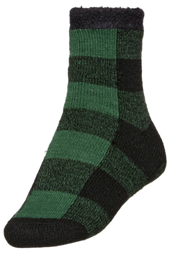 Northeast Outfitters Women's Cozy Cabin Holiday Buff Check Socks | Dick ...
