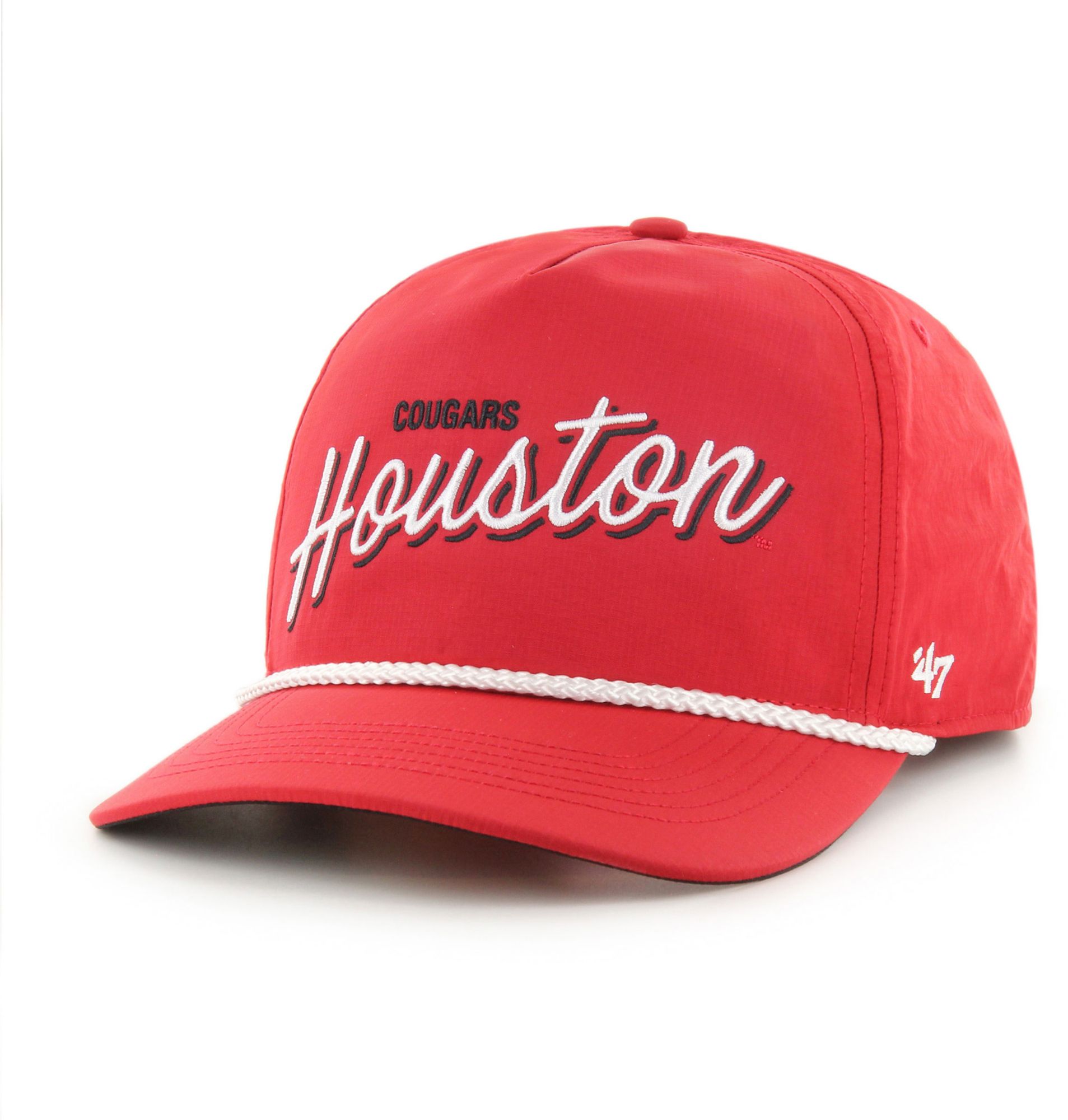 '47 ‘47 Men's Houston Cougars Red Fairway Rope Hitch Adjustable Hat ...