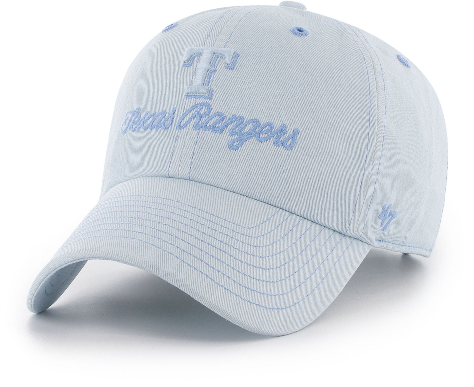 '47 Women's Texas Rangers Navy Haze Cleanup Adjustable Hat - Big Apple ...