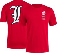 adidas Men's Louisville Cardinals Medium Red Reverse Retro Basketball T ...